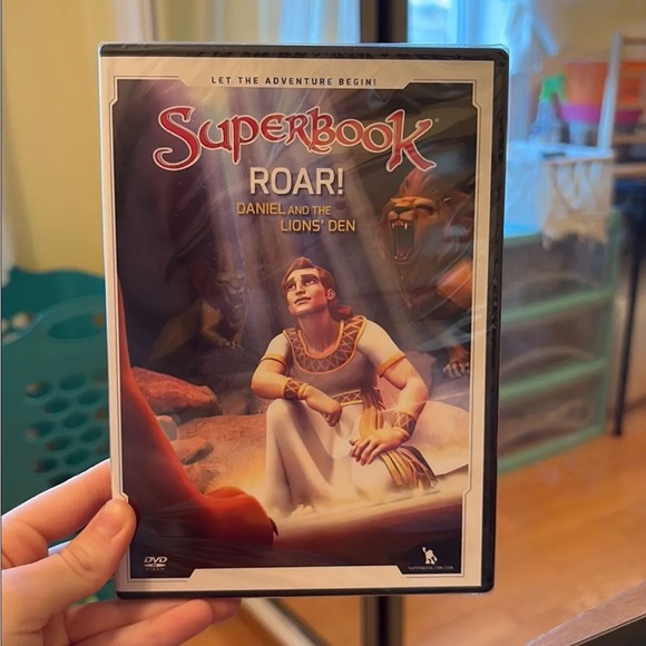 Media | Superbook Roar Daniel And The Lions Den Dvd | Poshmark